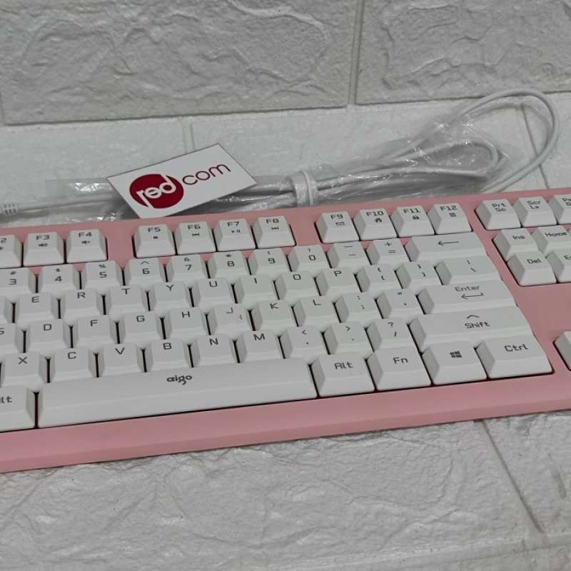 Jual AIGO Keyboard V600 Wired plug and play USB di Seller Indah Purnama ...