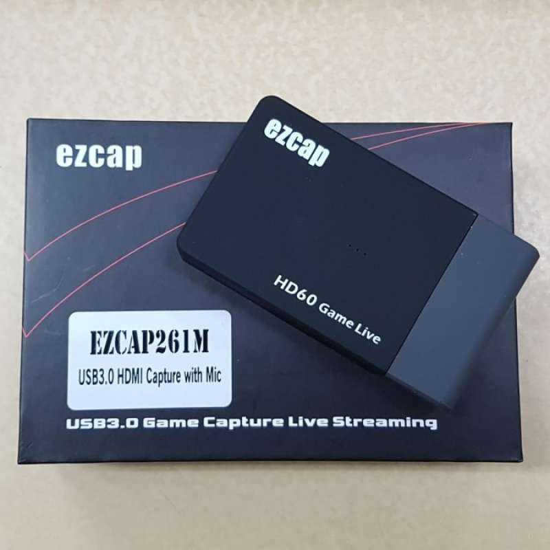 Promo Ezcap 261M Usb 3.0 Hdmi Capture Hd60 Game Live Streaming With Mic ...