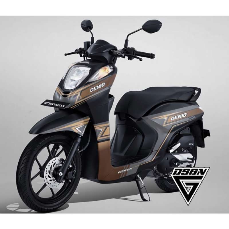 Jual Decal Sticker Genio Full Body Striping Full Body Genio old Genio ...