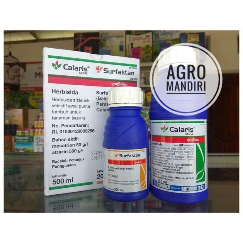 Promo Herbisida Selektif Calaris 550sc 500ml + Perata Pereka Surfaktan ...