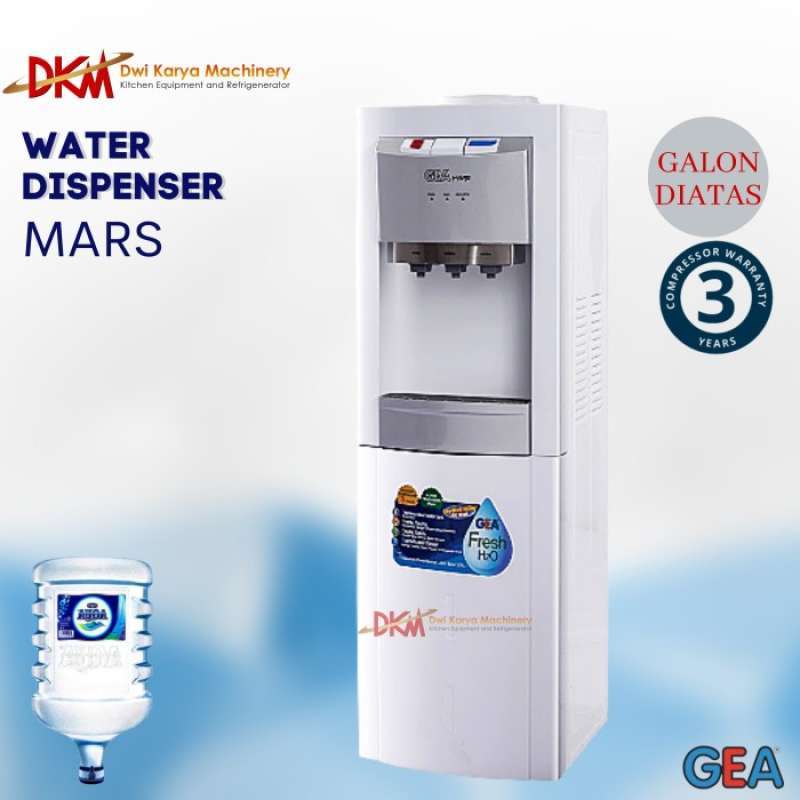 Promo Water Dispenser Gea Mars (galon Atas) Diskon 23% Di Seller Umah ...