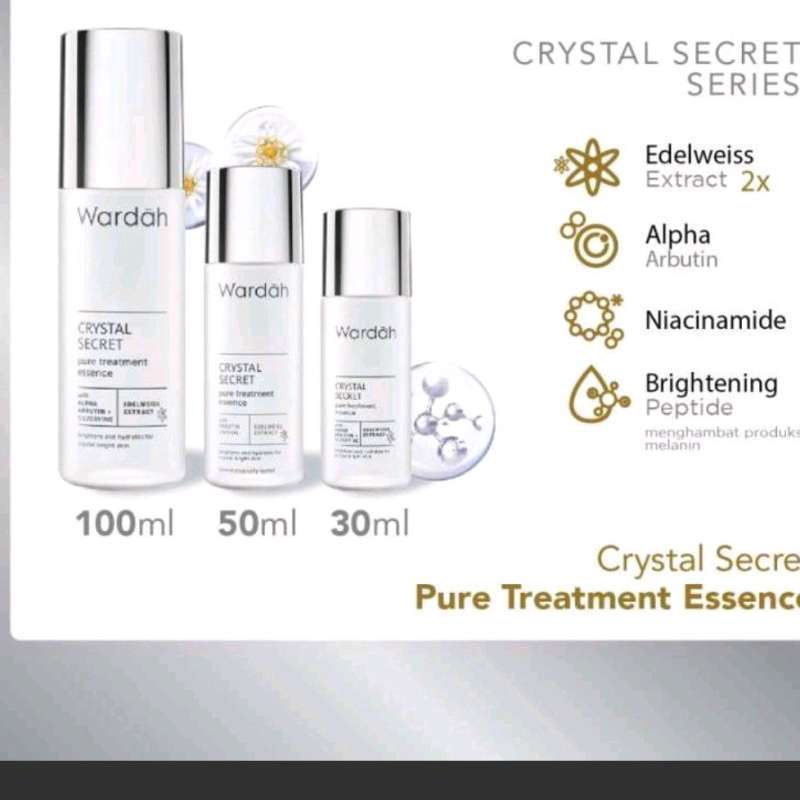 Jual Wardah Crystal Secret Pure Treatment Essence Di Seller Bintangnia ...