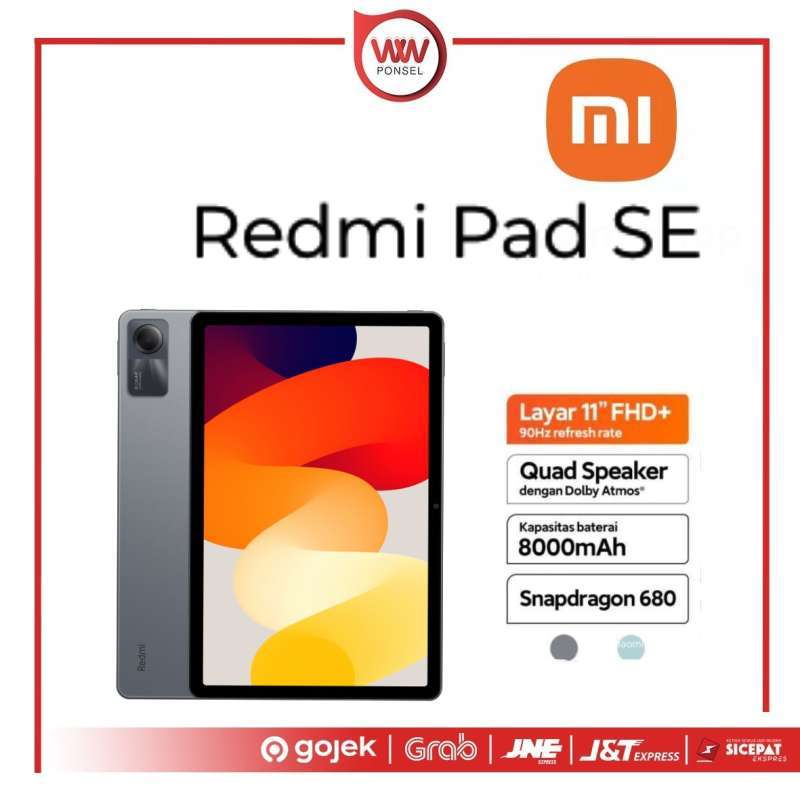 Promo Tablet Xiaomi Redmi Pad Se Ram Gb Internal Gb Garansi Resmi Diskon Di Seller