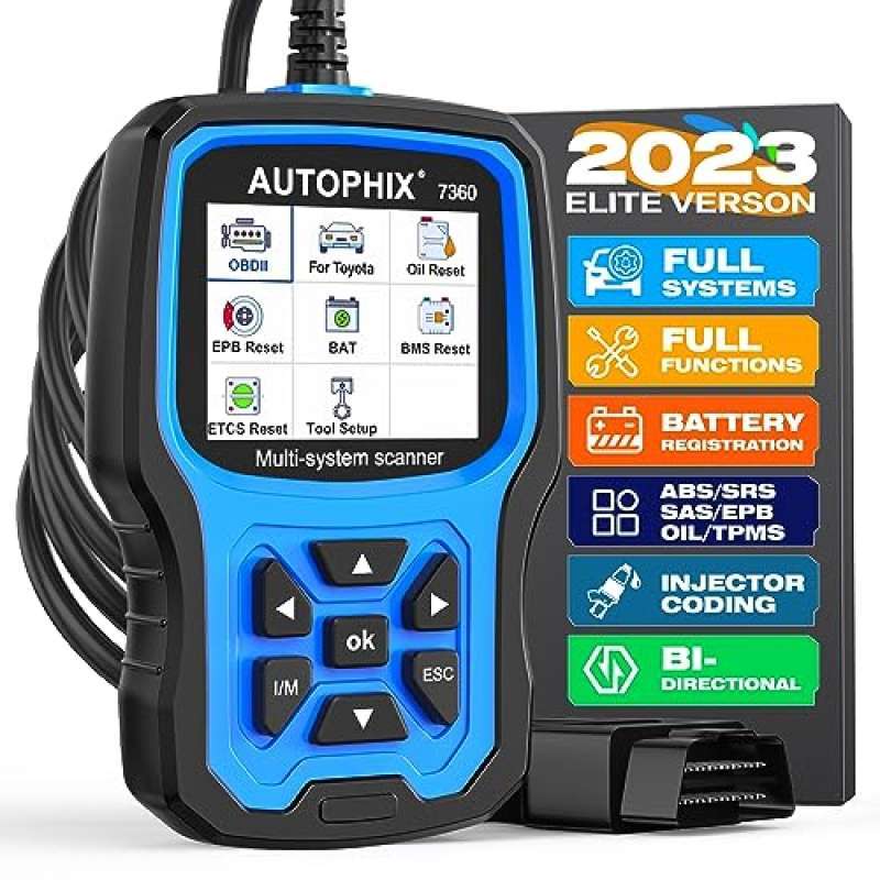 Jual AUTOPHIX 7360 Elite Fit for Toyota Lexus OBD2 Scanner Full System ...