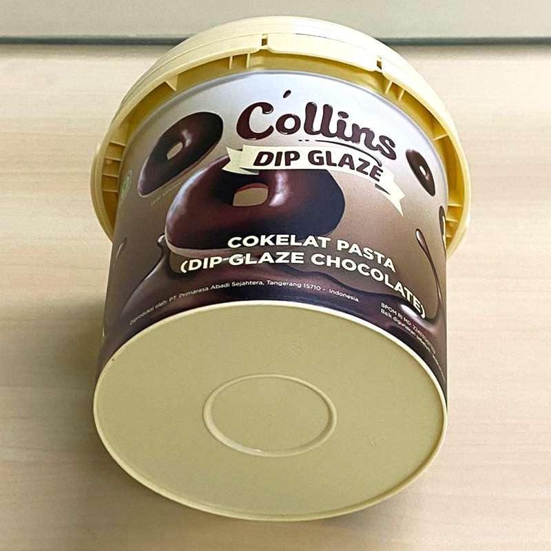 Jual Collins Dip Glaze Chocolate 1 Kg - Saus Cair Topping Celupan Donat ...