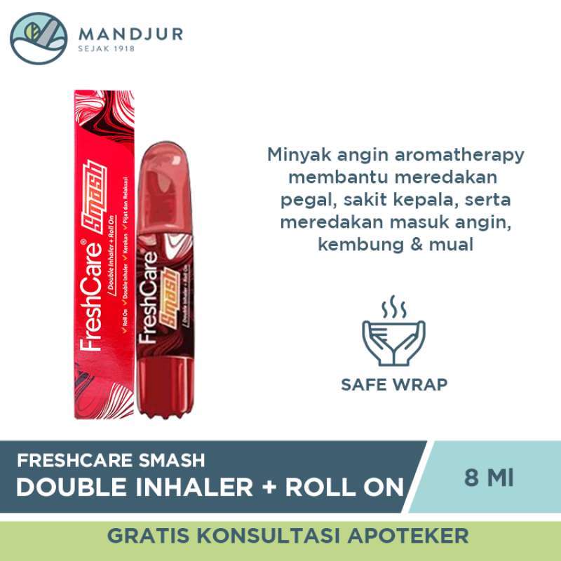 Jual Freshcare Smash Double Inhaler Roll On Minyak Angin Aromatherapy Di Seller Apotek