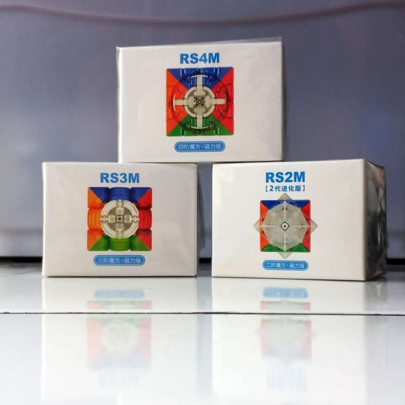 Jual Moyu RS3M RS2M RS4M 2020 2021 Rubik 3x3 Mainan Edukasi Puzzle di ...