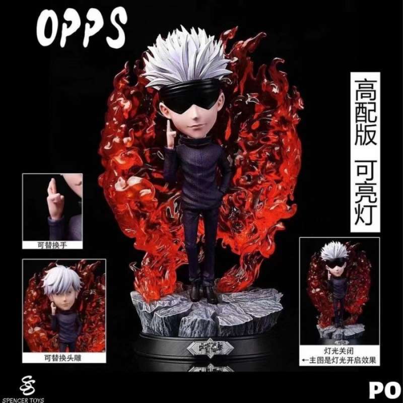 Promo Dp Po Resin Statue Gojo Satoru By Opps (pre-order) Spencertoys ...