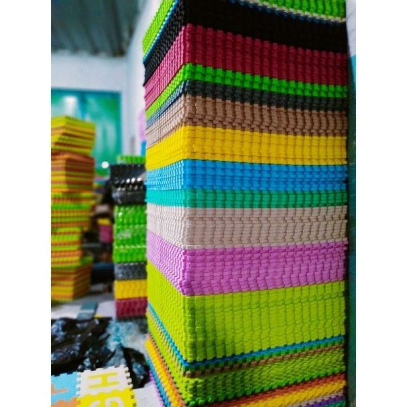 Promo Matras /Tikar / Karpet / Puzzle alas lantai/playmat polos 60x60x1 ...