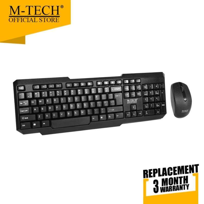 Jual M-tech Original Keyboard Combo Mouse Wireless Stk-04 Di Seller ...