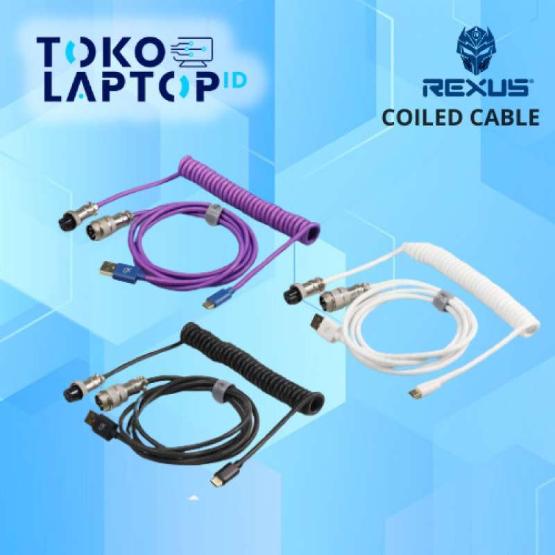Jual Rexus Coiled Cable / Kabel Daxa Dx-cc1 For Keyboard Di Seller ...