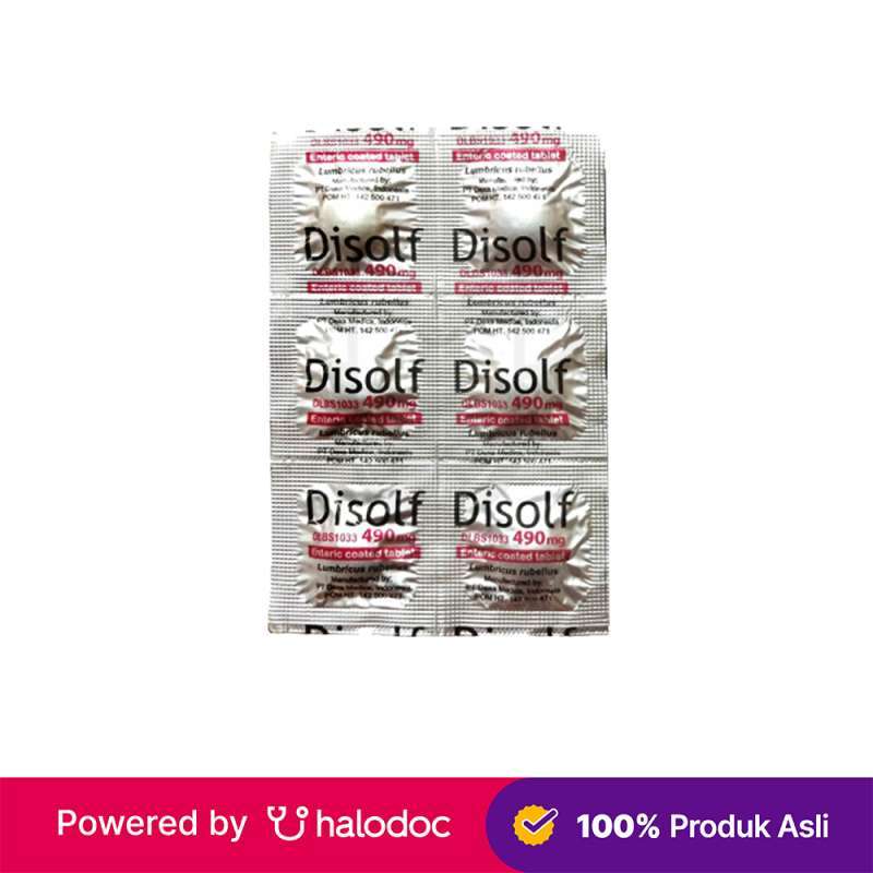 Jual Disolf 490 Mg 6 Tablet Di Seller Apotek Halomedika Bsd - Ciater ...