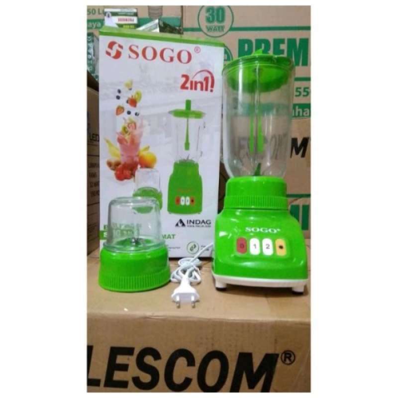 Jual Blender Sogo / Sogo Blender 2 In. 1 / Blender Jus / Blender Bumbu Di Seller Toko Loteng ...