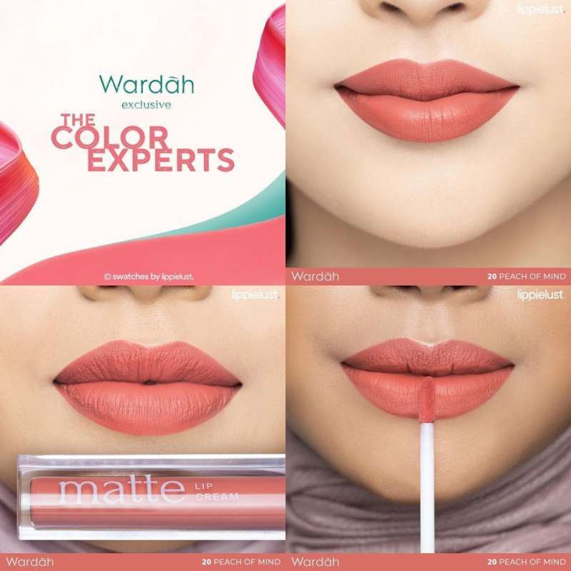 Jual NEW! WARDAH EXCLUSIVE MATTE LIP CREAM - Non Dry Formula, High ...