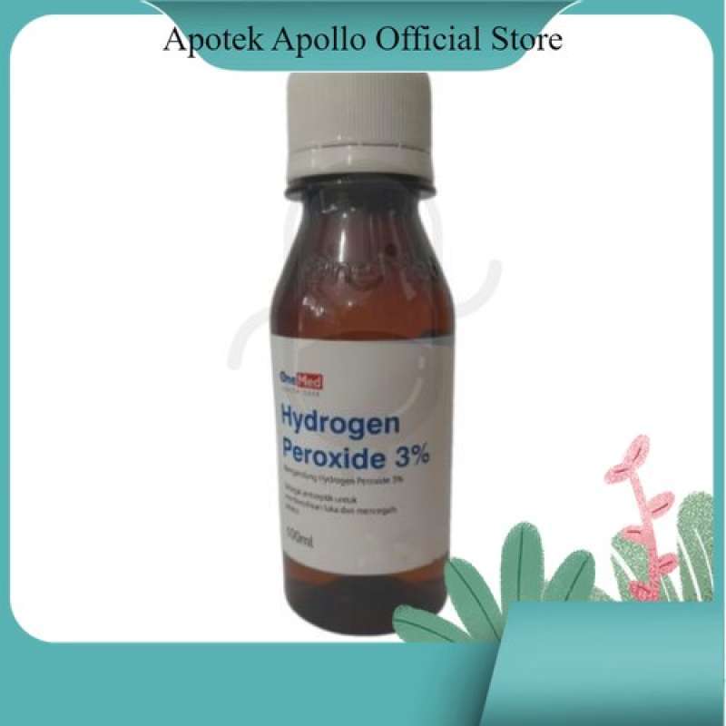 Jual Onemed Hydrogen Peroxide 3% Botol 100 Ml Di Seller Apotek Apollo ...