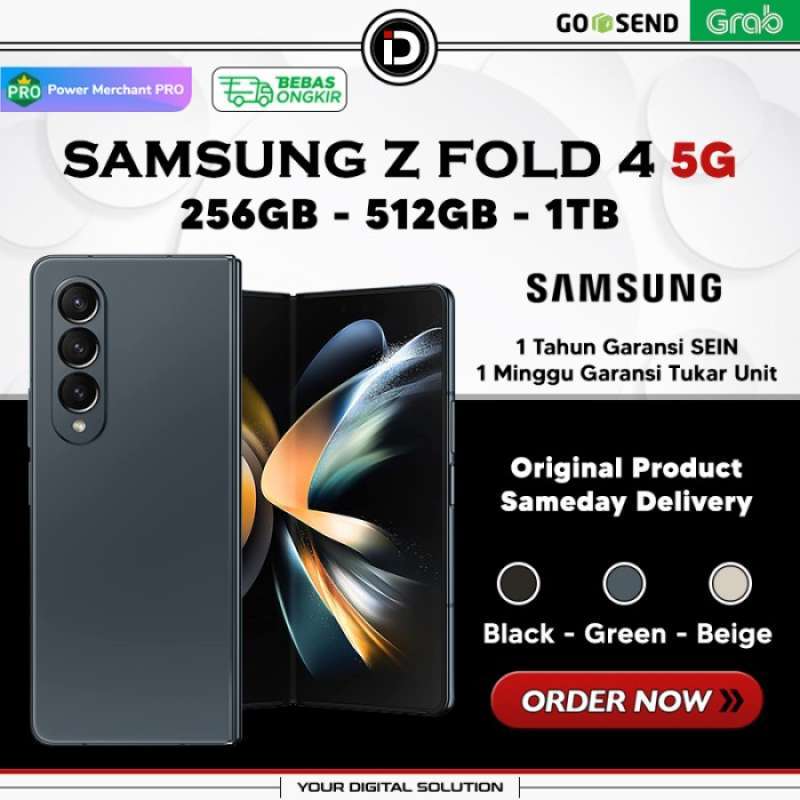 Jual Samsung Galaxy Z Fold 4 5g 256gb 512gb 1tb Garansi Resmi Indonesia Di Seller Pakdiduk ...