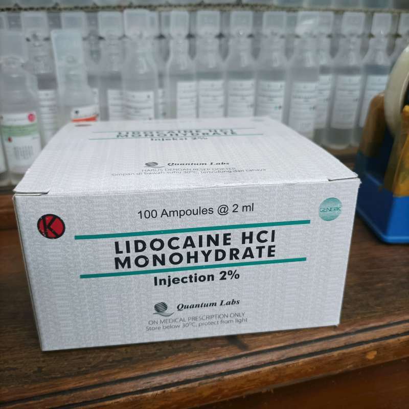 Jual New Seller Dijuallidocaine Injeksi / Box Isi 100 Ampul Di Seller ...