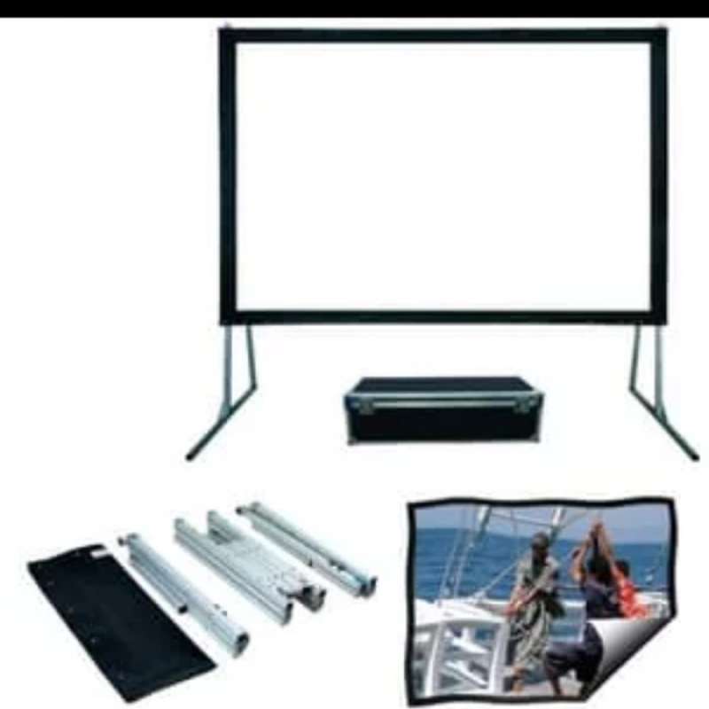 Jual Layar Proyektor Pastfold 150(3m X2m) Merk Vision Di Seller Amartha ...