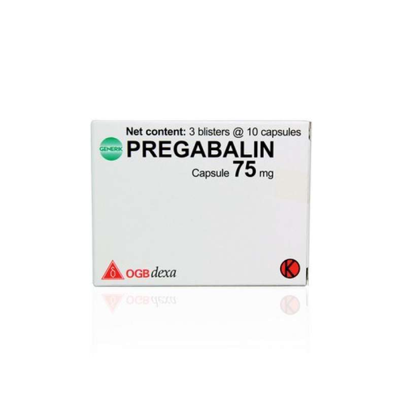 Promo PREGABALIN OGB DEXA MEDICA 75 MG BOX 30 KAPSUL Diskon 23% di ...