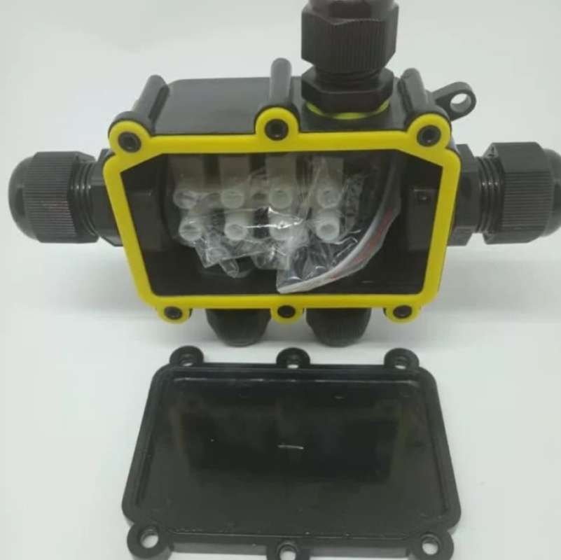 Promo Outdoor junction box sambungan kabel waterproof 5 cabang 5 ways ...