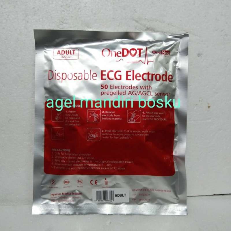 Promo Onedot Ecg Elektroda/ekg/disposable Ecg Electrode/electroda ...