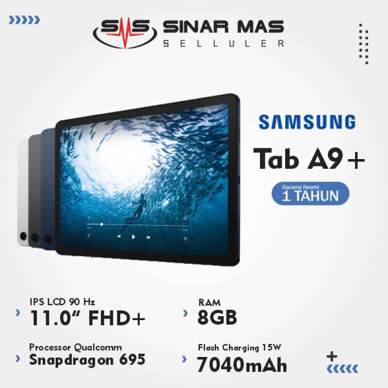 Jual Samsung Galaxy Tab A9+ 5G [8GB/128GB] Garansi Resmi di Seller SINAR MAS SELLULER Official ...