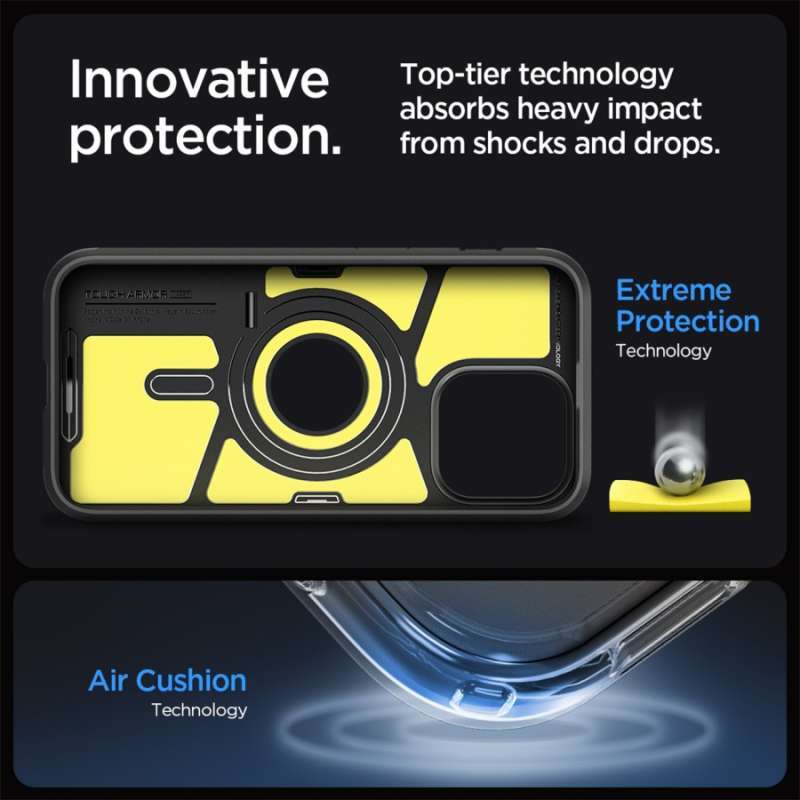 Promo Case iPhone 15 Pro Max Plus Spigen Tough Armor MagSafe Hard ...