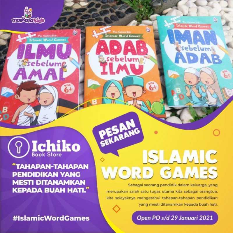 Promo Islamic Word Games - Buku Anak Edukatif (Ilmu Adab Amal ...