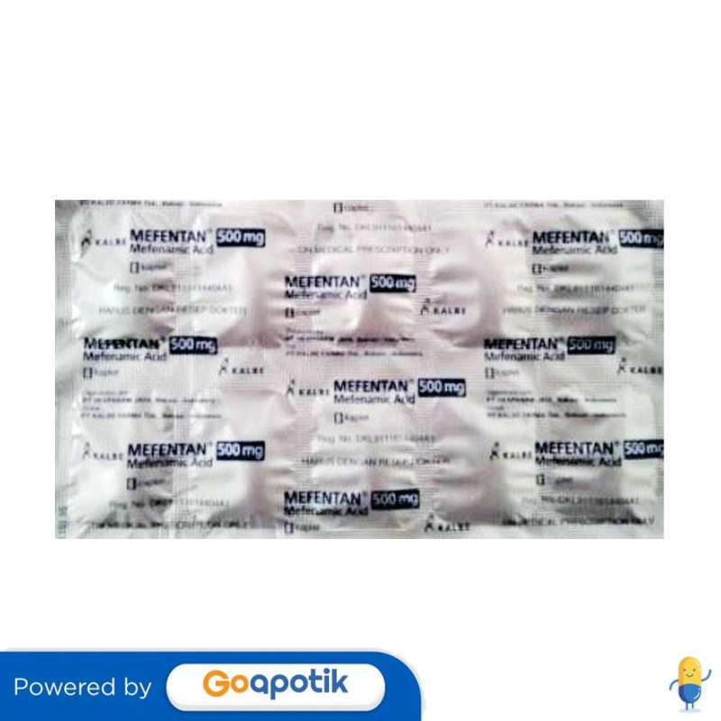 Jual MEFENTAN 500 MG STRIP 10 TABLET di Seller Apotek Indra - Bintara ...