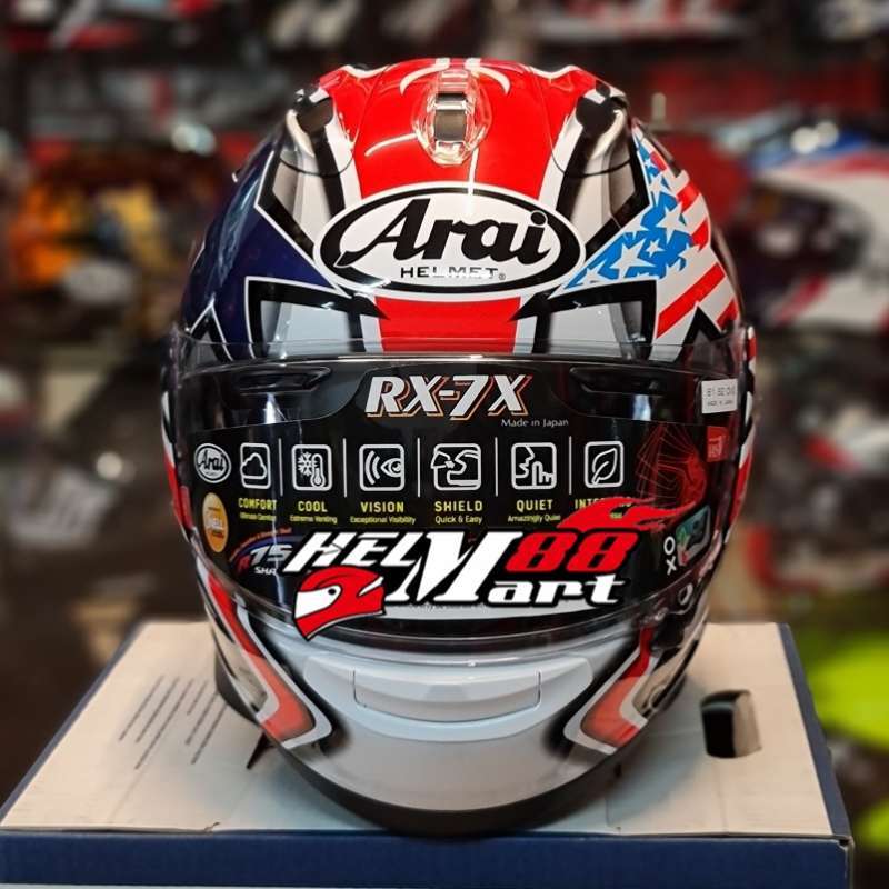 Jual Arai Rx-7x Hayden Laguna - Helm Arai Full Face Arai Rx7x Original Di Seller Helm Mart 88 ...