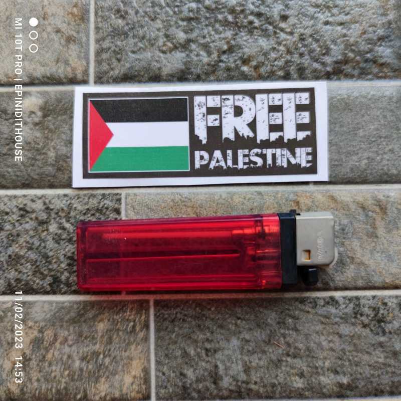 Jual Stiker Dukungan Palestina Save Free Palestine Stand for Gaza Print ...