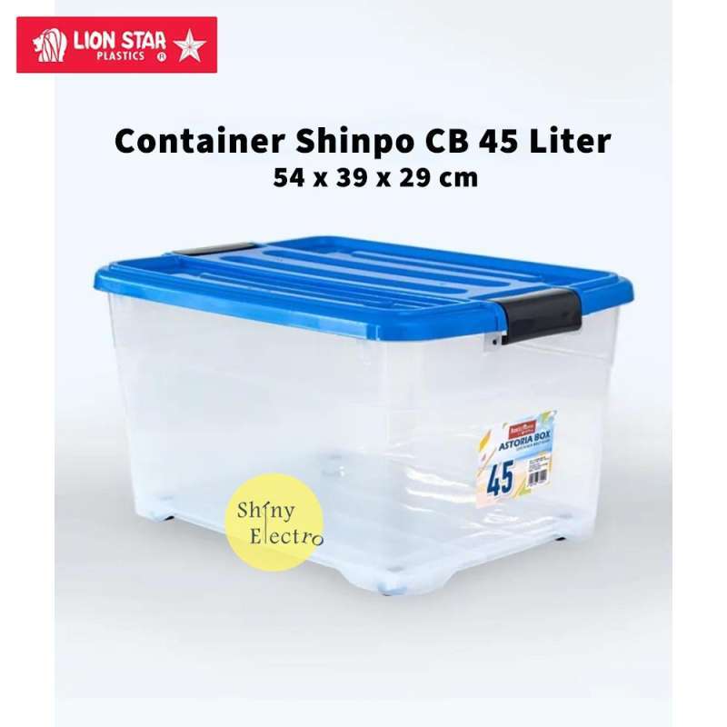 Promo Container CB 45 L Liter - Kotak Box Penyimpanan Dengan Roda Baju ... Promo Container CB 45 L Liter - Kotak Box Penyimpanan Dengan Roda Baju ...
