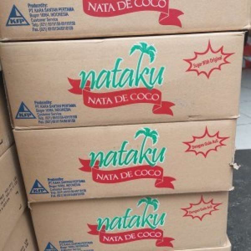Jual Nataku 1kg 1 Dus Isi 6 Nata Ku 1dus Nata De Coco 1 Dus Isi 6 ...