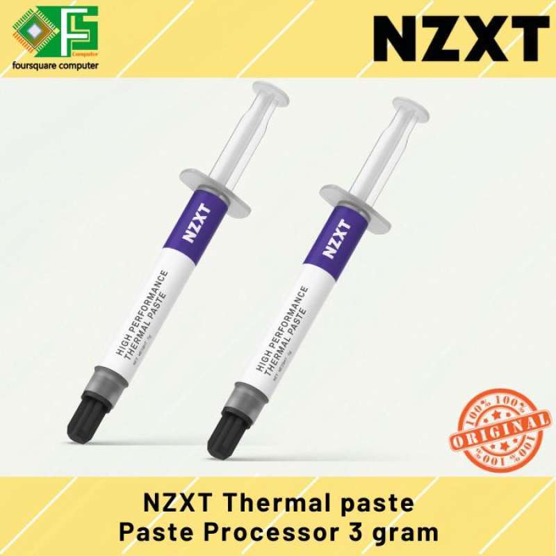 Jual NZXT High performance Thermal Paste 3 gram | Pasta Processor di ...