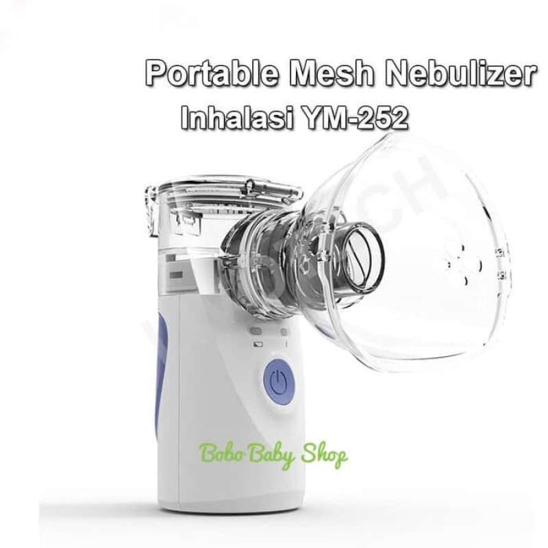 Promo Portable Mesh Nebulizer Alat Uap Bantu Pernafasan Asma Inhalasi ...