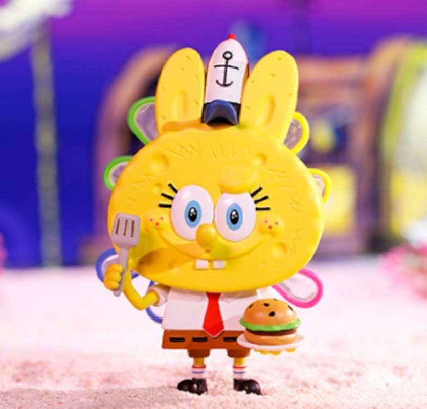 Jual Pop Mart Champion Chef Spongebob Labubu The Monsters [open Box] Di ...