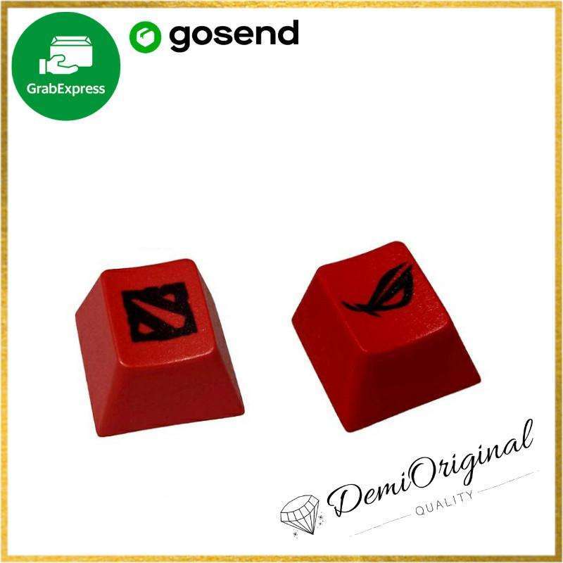 Jual Keycaps Mechanical Keyboard Pbt R4 Dota Asus Rog Cherry Profile Di ...