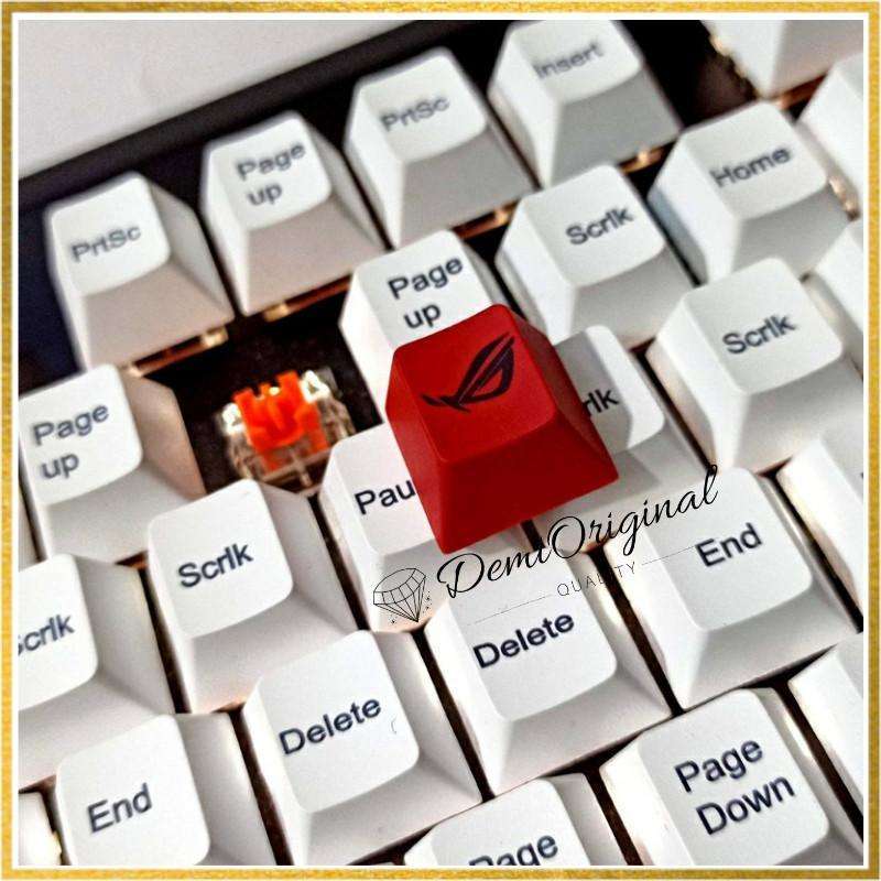 Jual Keycaps Mechanical Keyboard Pbt R4 Dota Asus Rog Cherry Profile Di ...