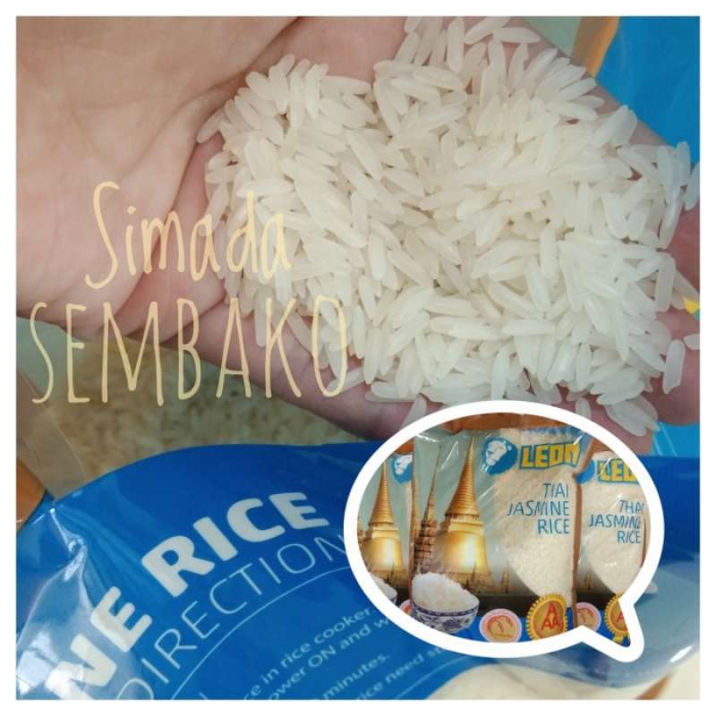 Promo Beras Thailand Thai Jasmine Rice LEON AAA. PREMIUM, wangi, bersih ...