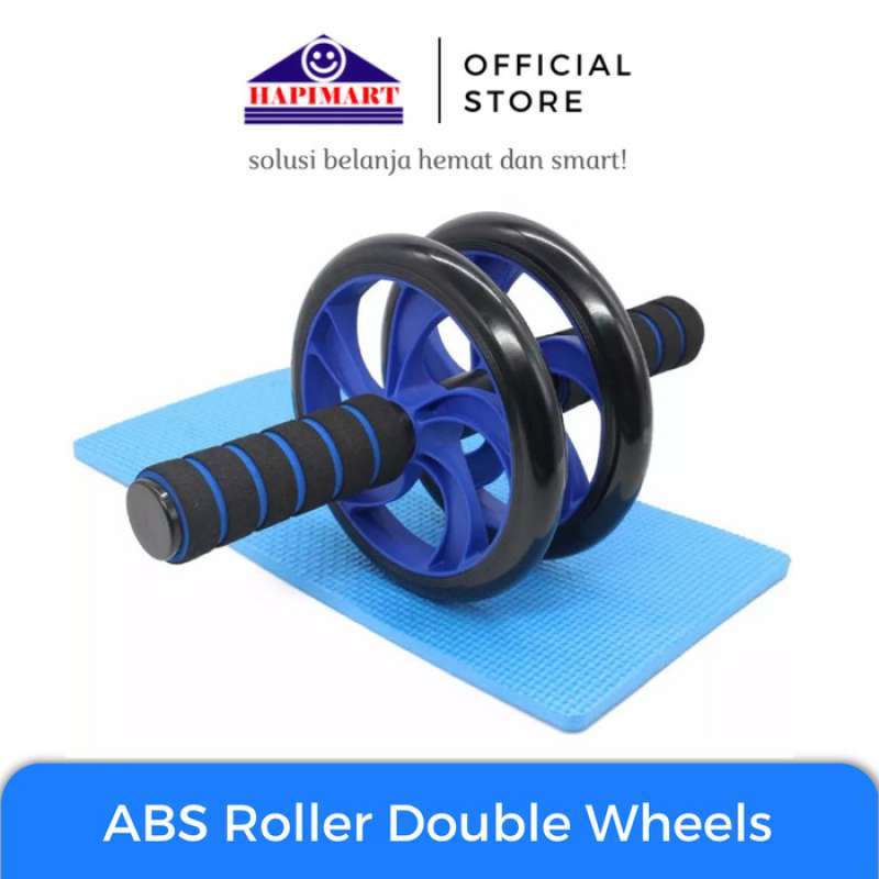 Jual Abs Roller Fitness Double Wheels - Alat Fitness Roda Bentuk Otot ...