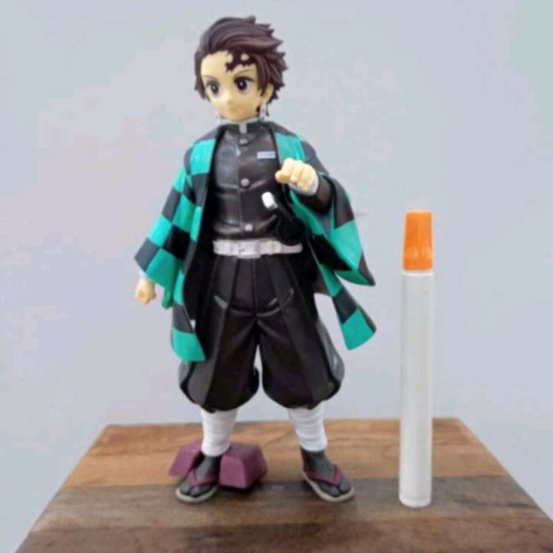 Jual Mainan Static Figure Tanjiro Kamado Water Mode Kimetsu No Yaiba ...