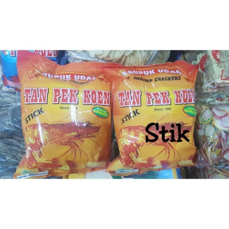 Promo Kerupuk Udang / Shrimp Crackers Tan Pek Koen Stik 500 Gr Diskon ...