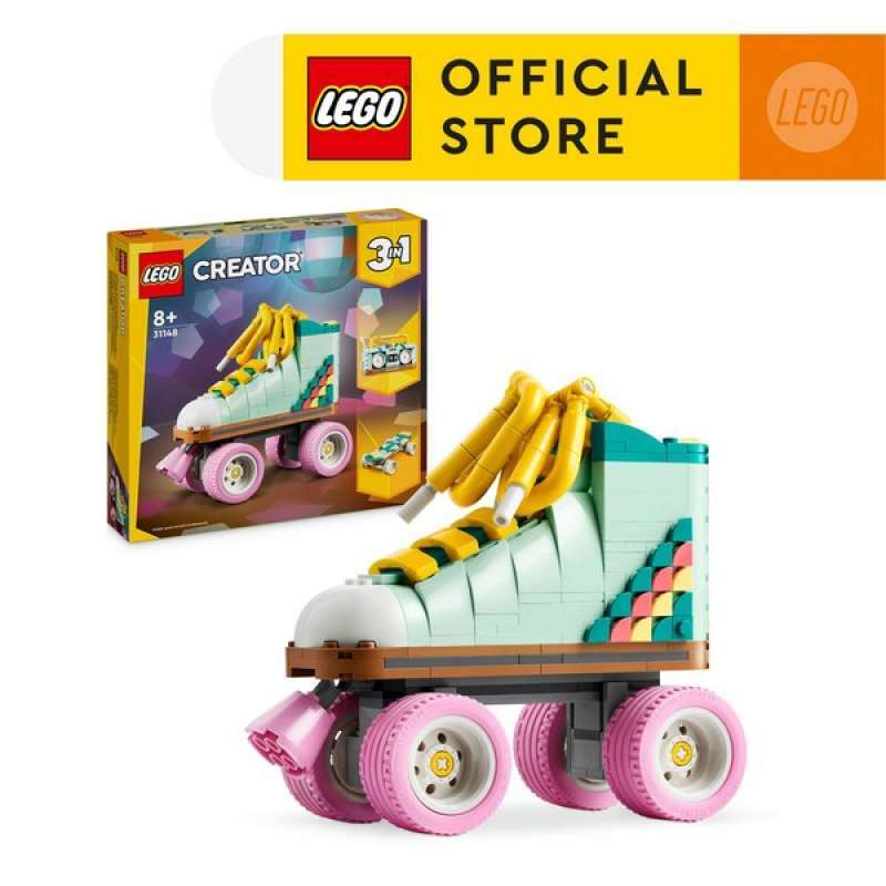Promo LEGO Creator 31148 Retro Roller Skate 3in1 Toy (342 Pieces ...