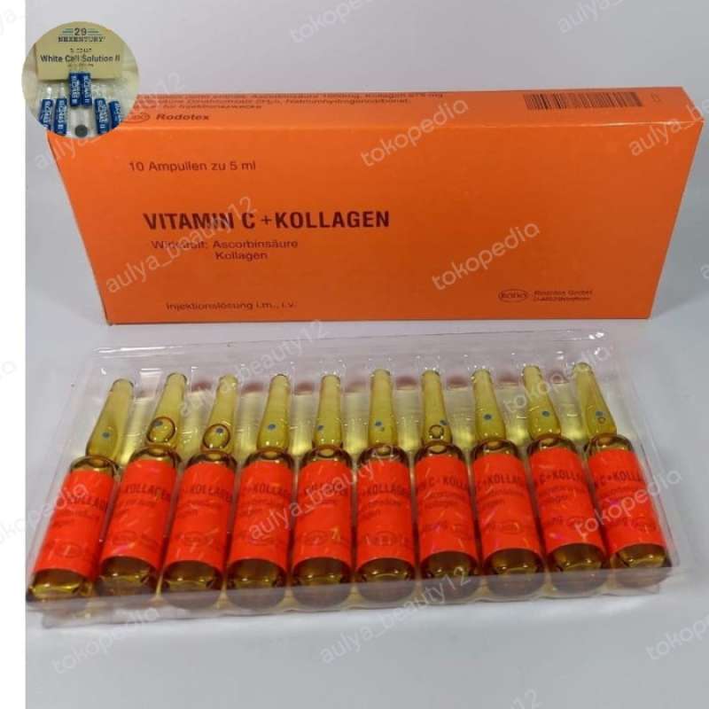 Promo Vitamin C Collagen Injeksi Vit C Kolagen Diskon 33% Di Seller Ksm ...