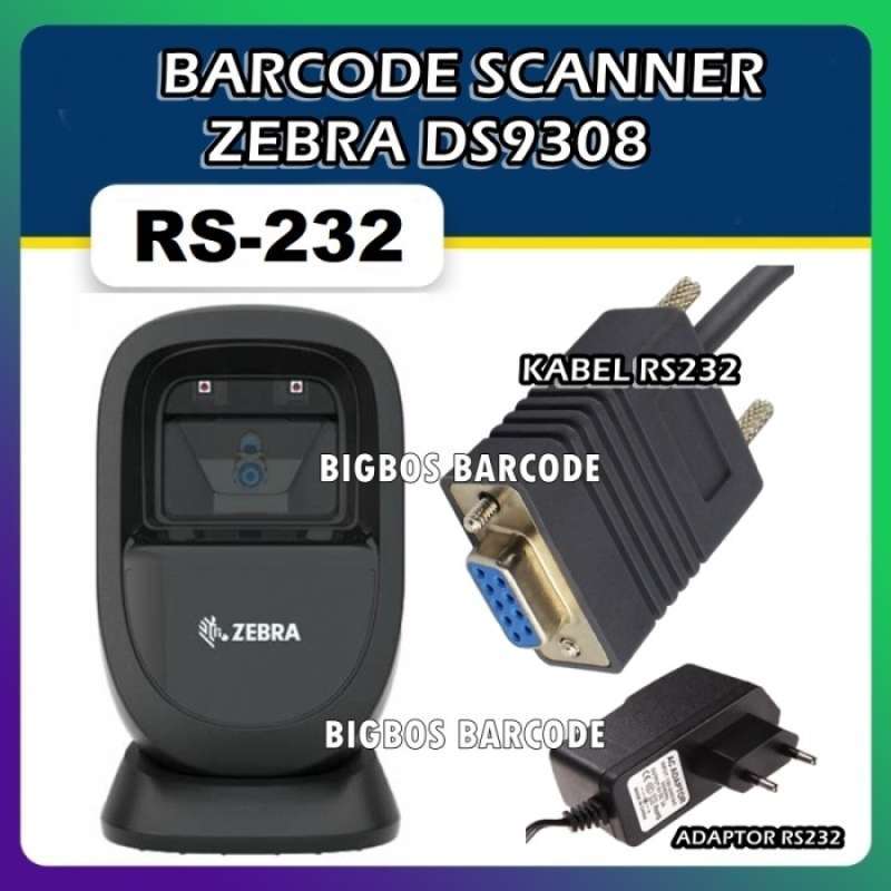 Promo 100% Produk Ori Scanner Barcode Omni Symbol Zebra Ds-9308 ...