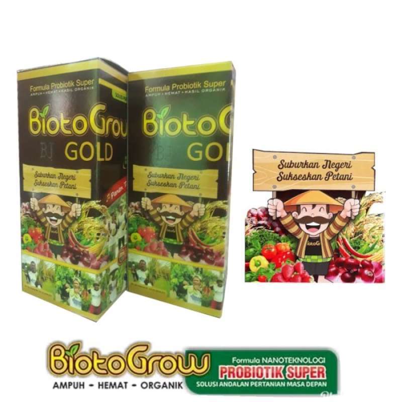 Promo PUPUK ORGANIK PROBIOTIK BIOTOGROW 1 LITER Diskon 33% di Seller ...