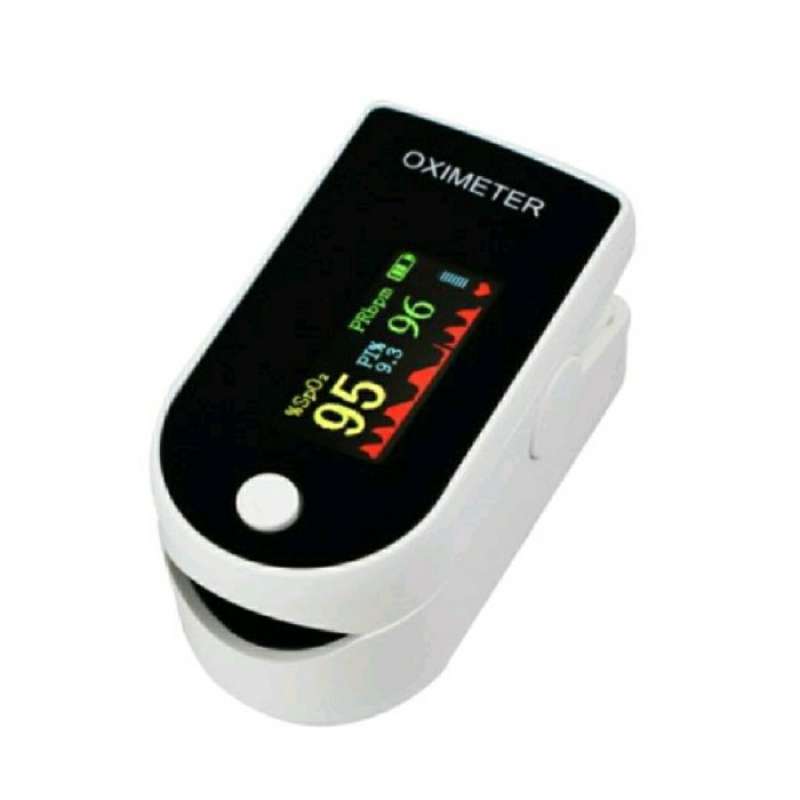 Promo Fingertip Pulse Oximeter Saturasi Oksigen Spo2 Oled Diskon 33% Di ...
