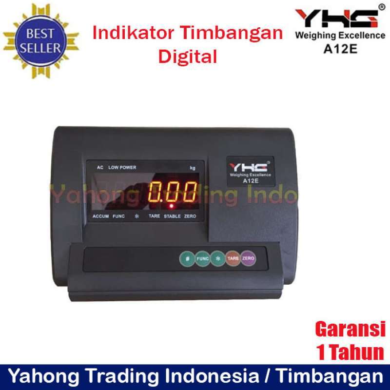 Promo Indikator Timbangan Digital / Kepala Timbangan Digital YHG A12E Diskon 23% di Seller ...