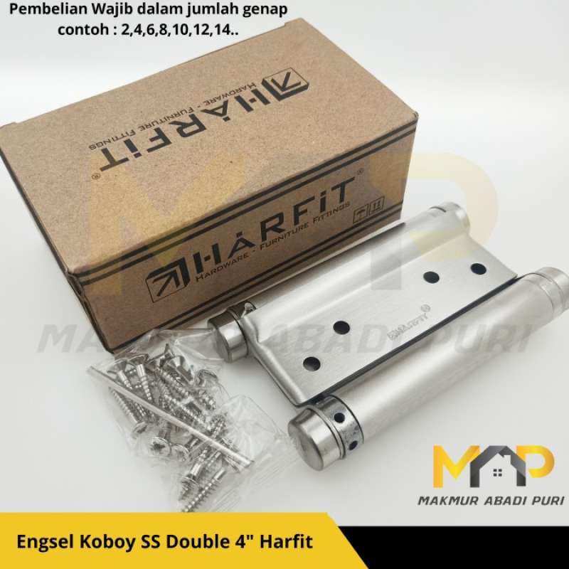 Promo Engsel Koboy Double Ss 4 Harfit- Engsel Pintu Dua Arah Diskon 23% ...