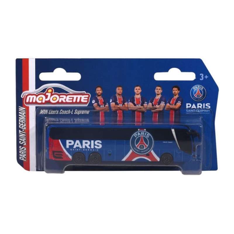 Promo Majorette Man Lion Paris Saint Germain Mainan Bus Diecast Diskon ...